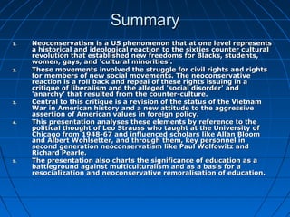 Neoconservatism | PPT