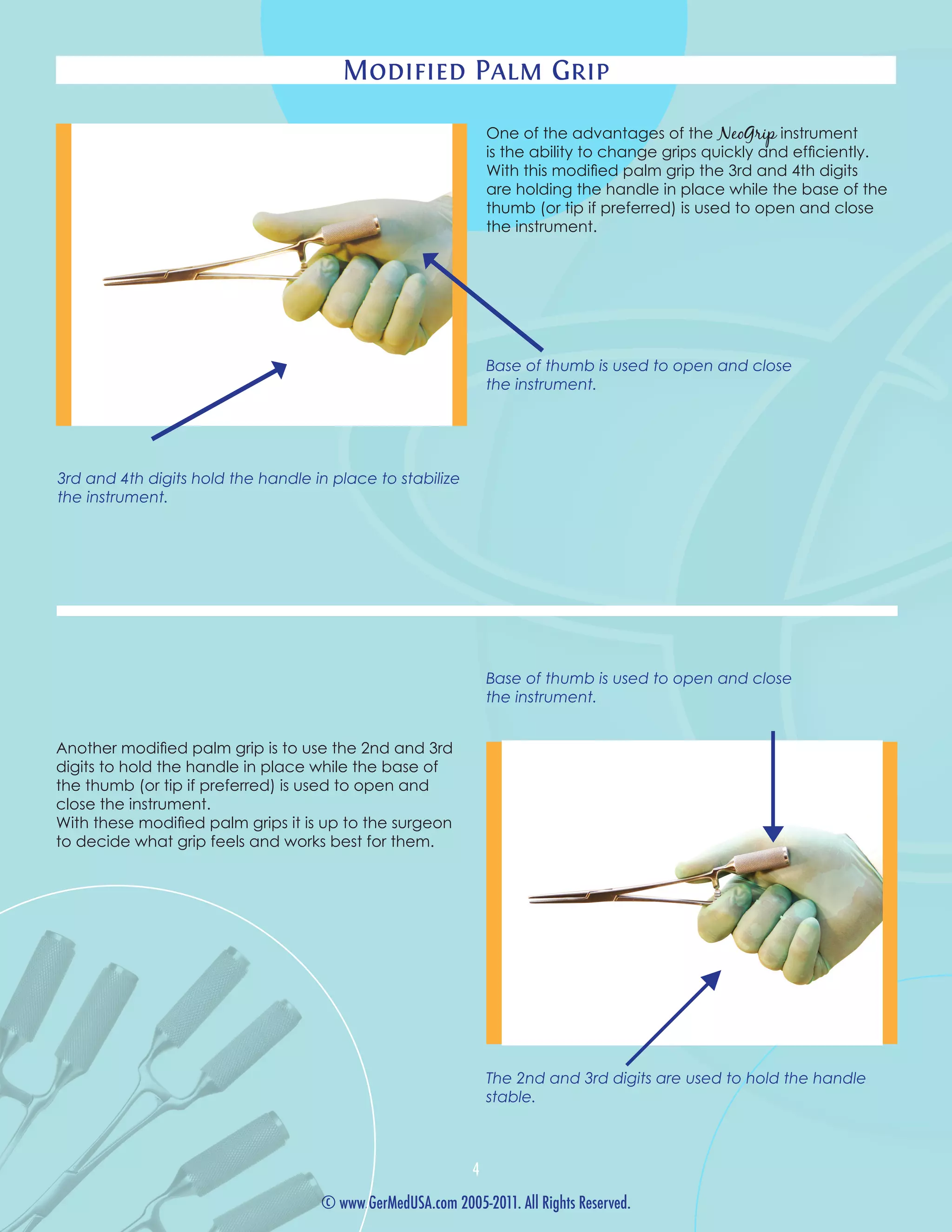 Neogrip instruction guide | PDF