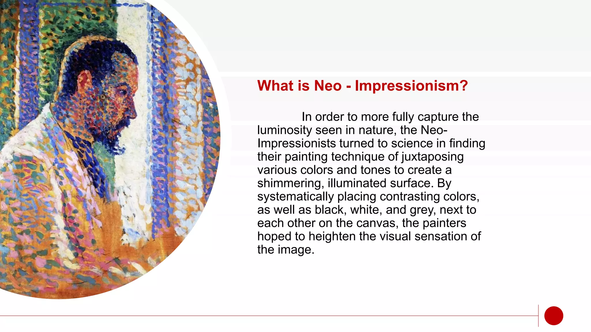 Neo impressionism | PPTX