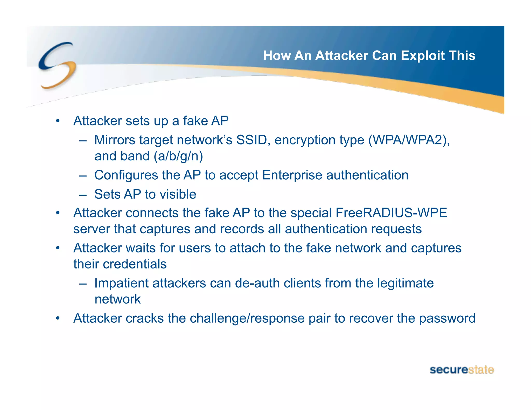 Attacking And Securing Wpa Enterprise Networks Pdf Information And Network Security Computing