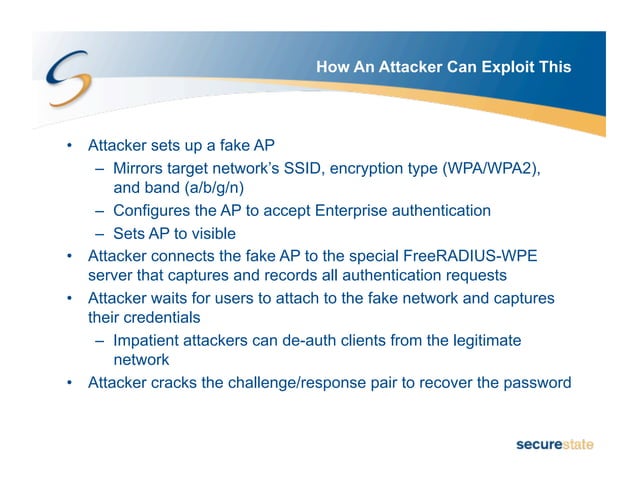 Attacking And Securing Wpa Enterprise Networks Pdf Information And