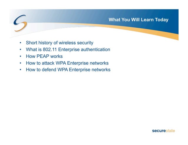Attacking And Securing Wpa Enterprise Networks Pdf Information And Network Security Computing