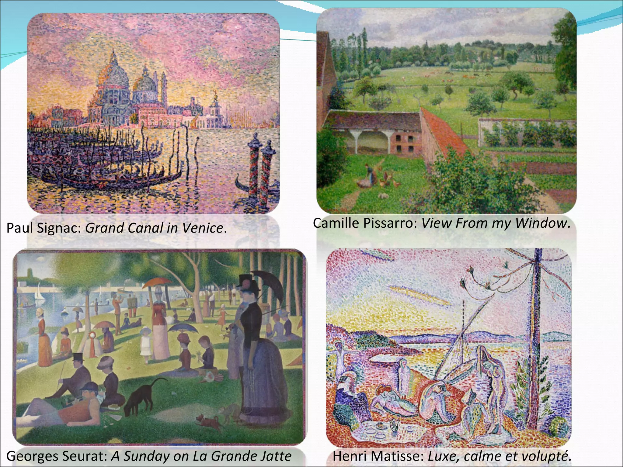 Neoimpressionism and postimpressionism | PPT