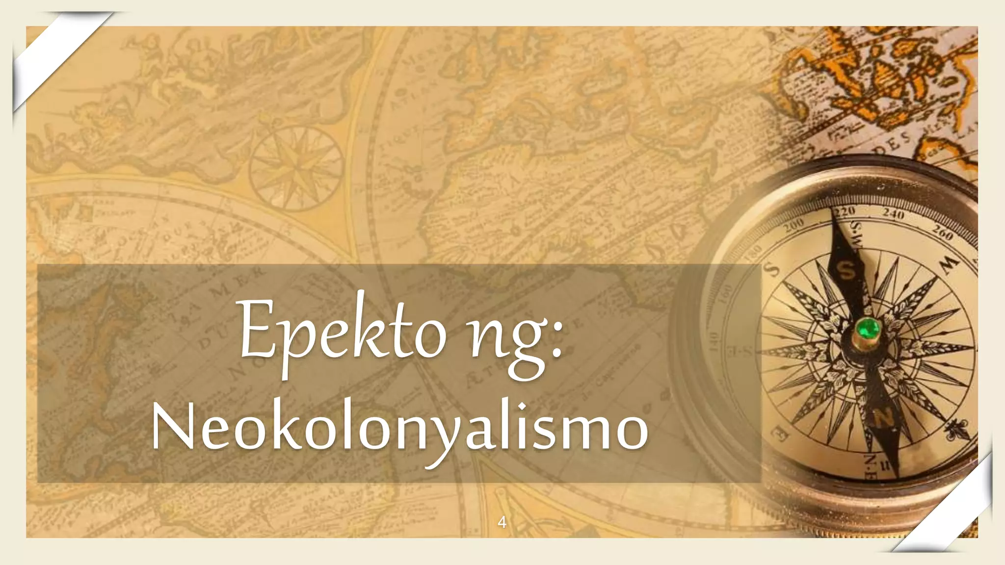 Epekto Ng Neokolonyalismo | PPTX