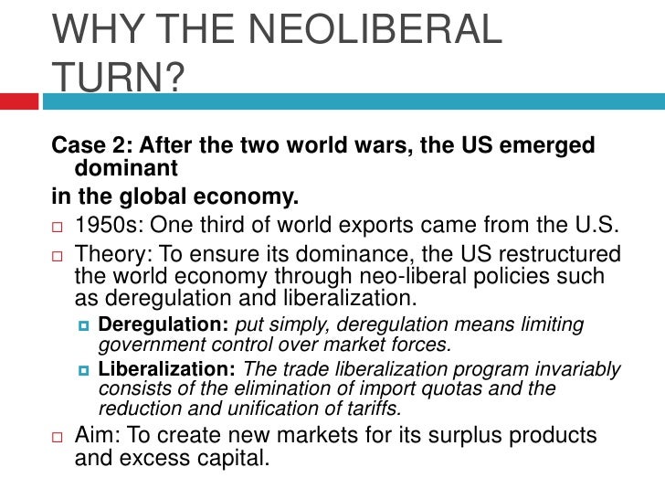 Neoliberalism
