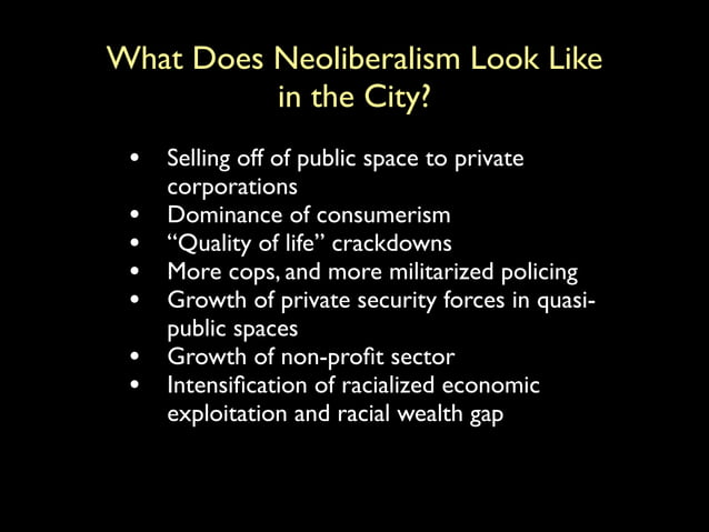 Neoliberalism | PPT