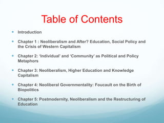 Neoliberalism | PPTX