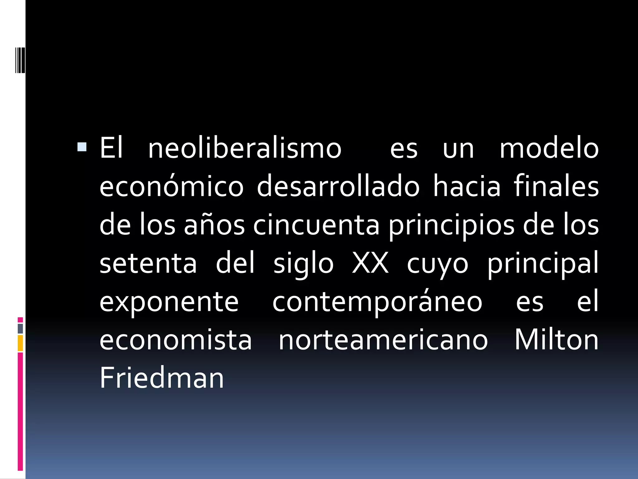 Neoliberalismo | PPTX
