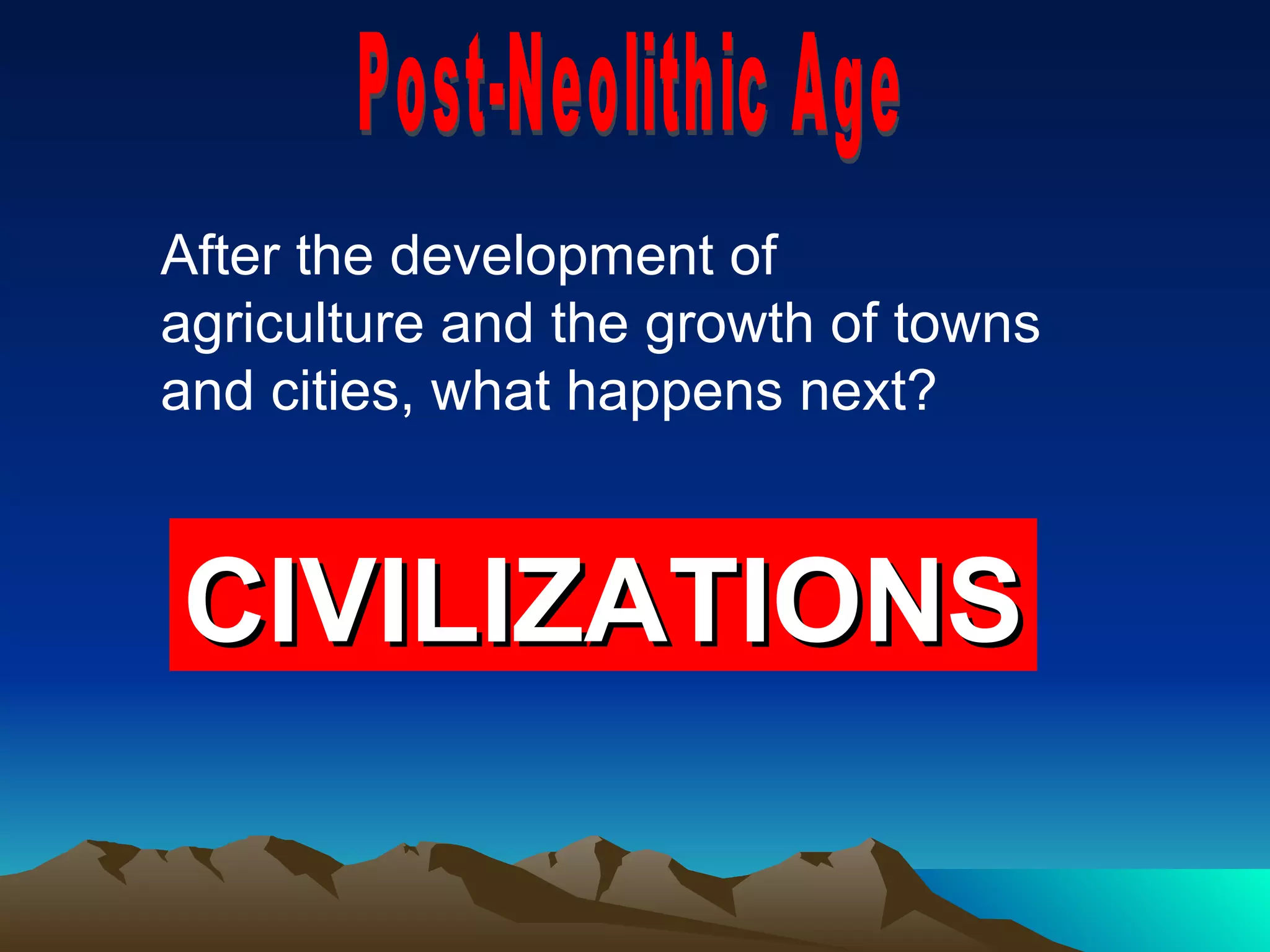 Neolithic Age[1] | PPT