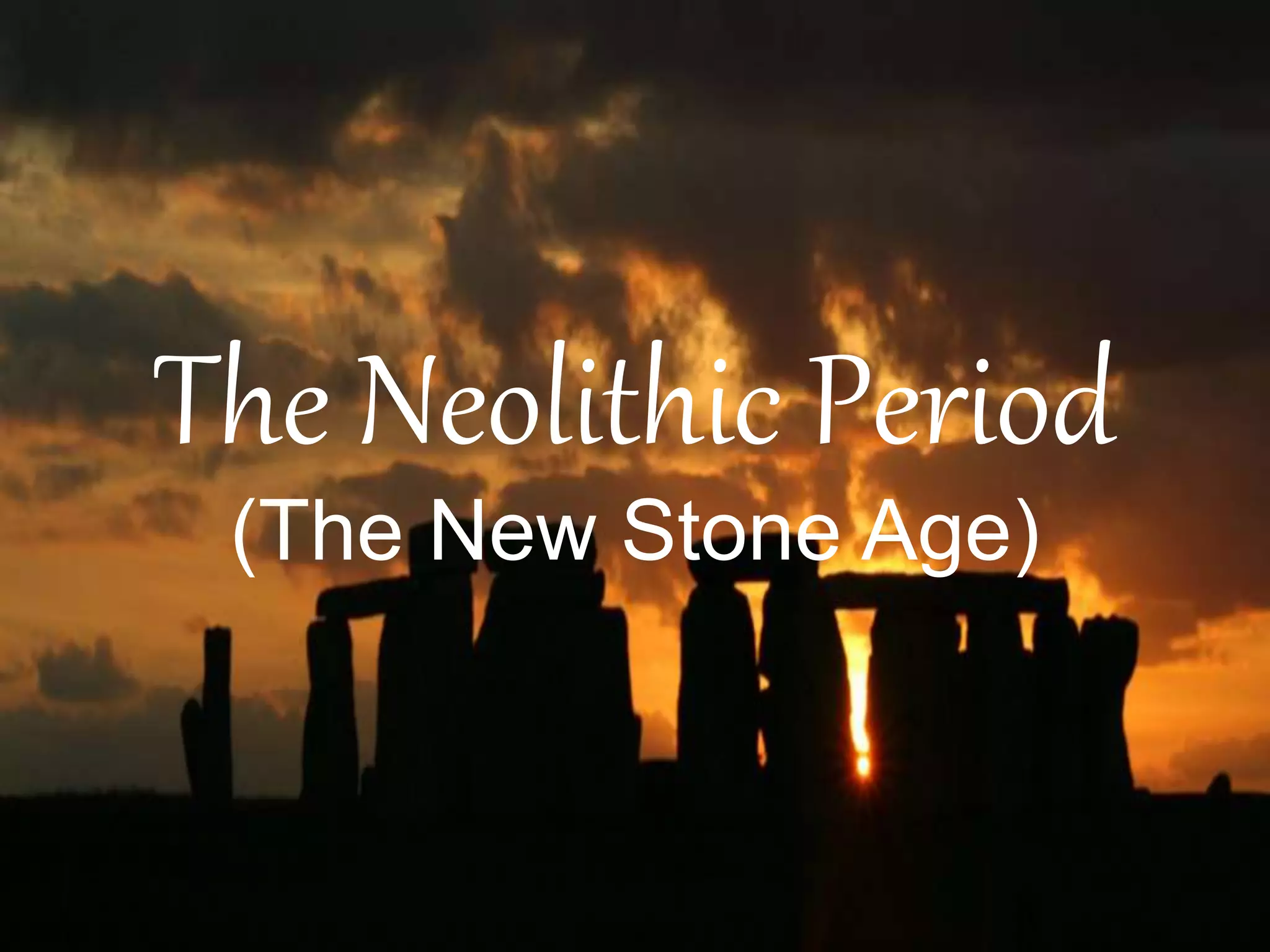 Neolithic age | PPTX