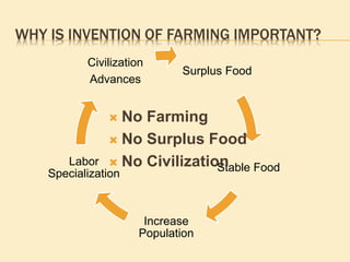 World History - Neolithic Revolution | PPTX