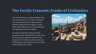 Uncovering the cradle of Agriculture: Neolithic sites in west Asia.pptx