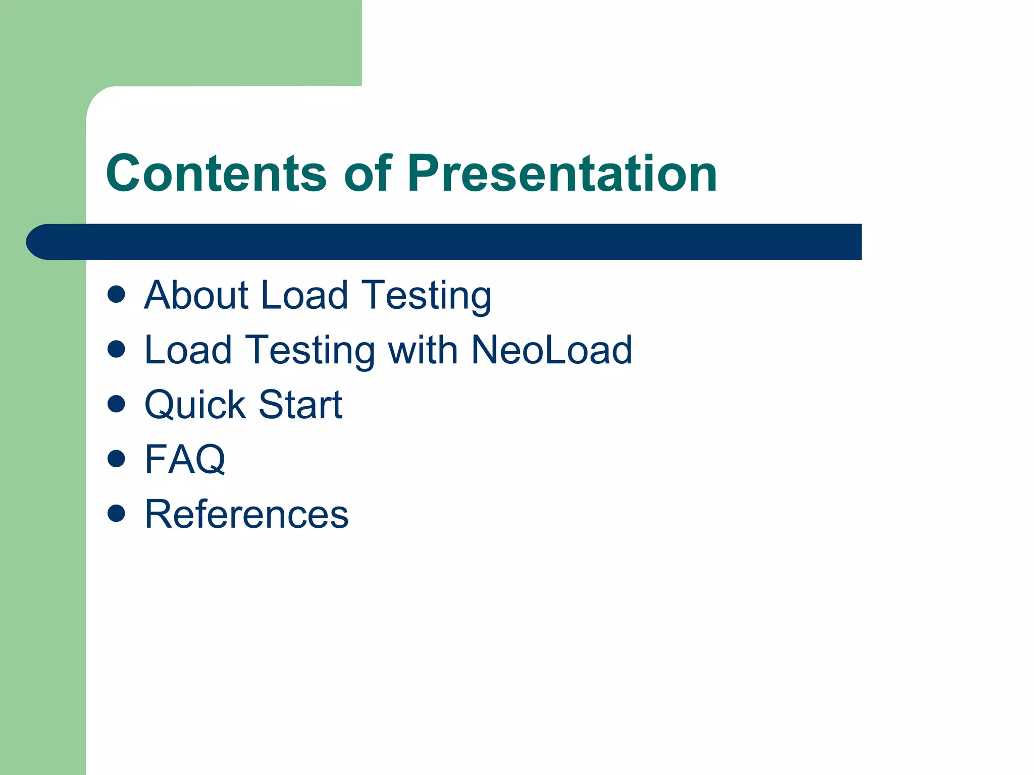 Neoload overview | PPT