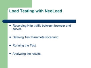 Neoload overview | PPT