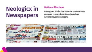 Neologicx-portfolio: 2024 (Website|Mobile |software) | PDF