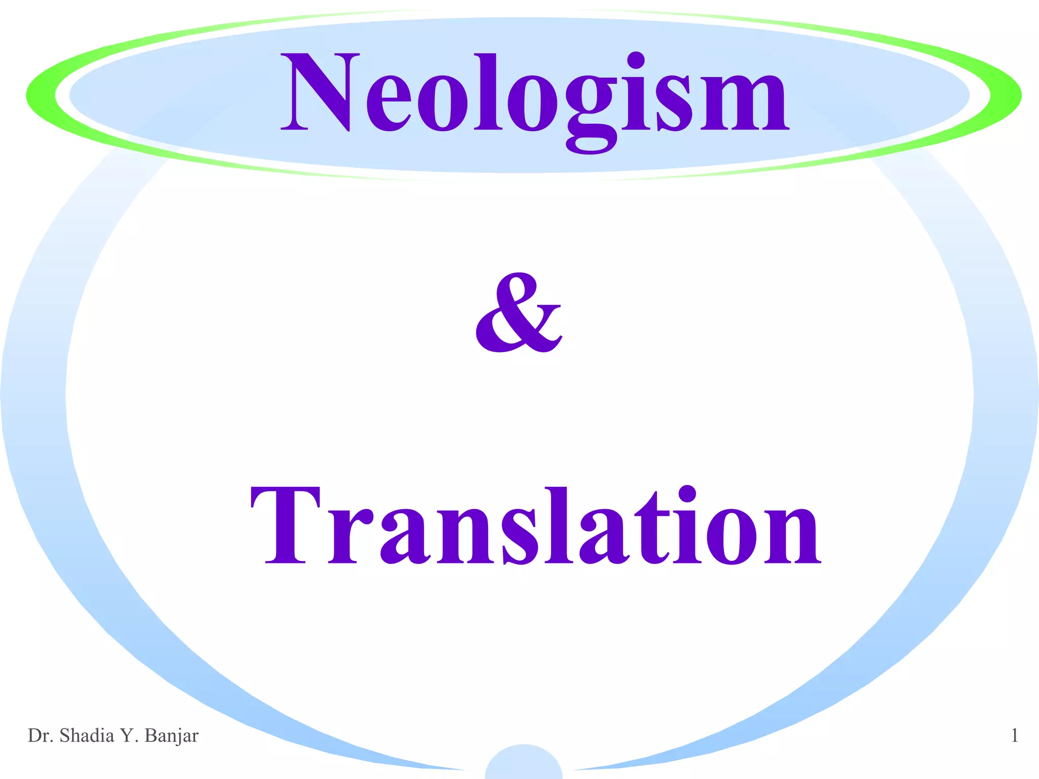 Neologisms | PPT