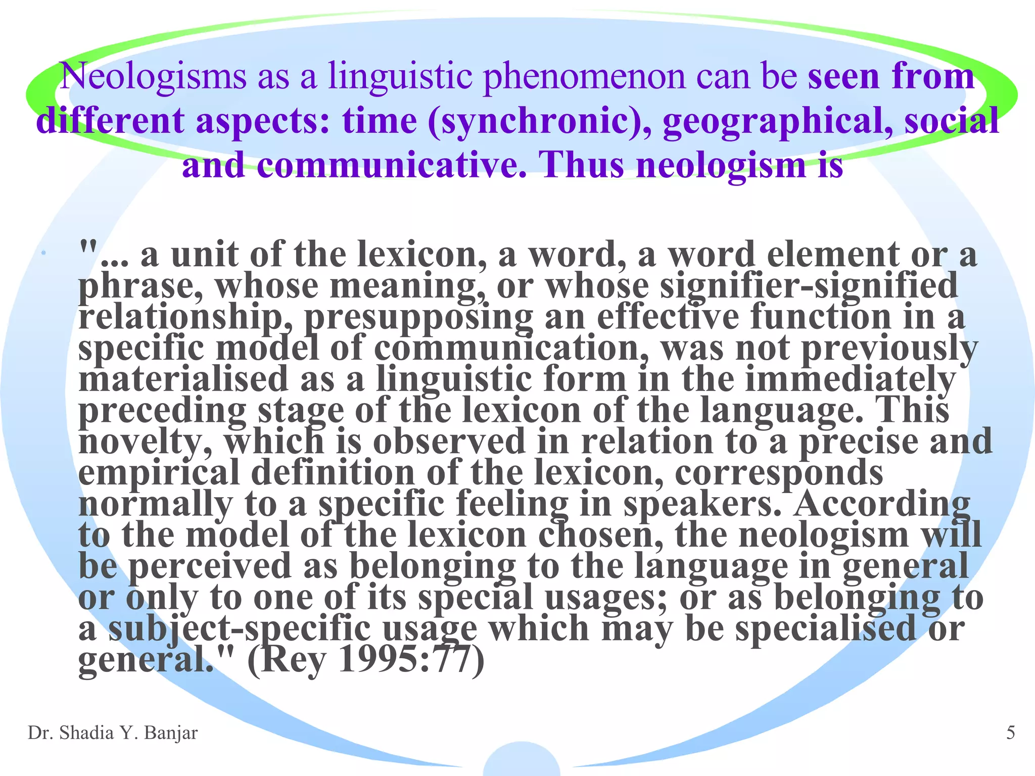 Neologisms | PPT