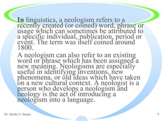 Neologisms | PPT