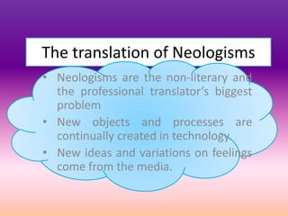 Neologisms | PPT