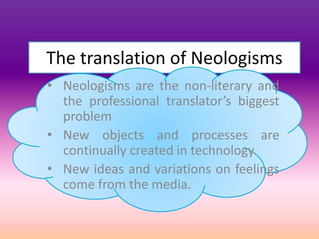 Neologisms | PPT