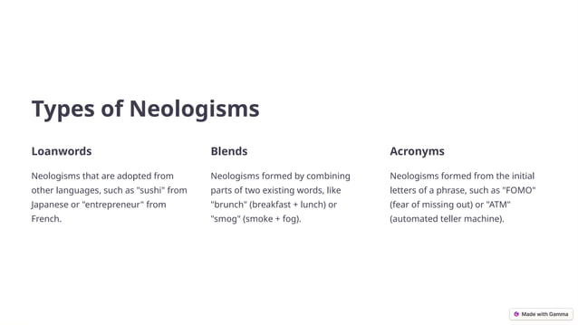 Neologisms - The - Evolution - of - Language.pptx