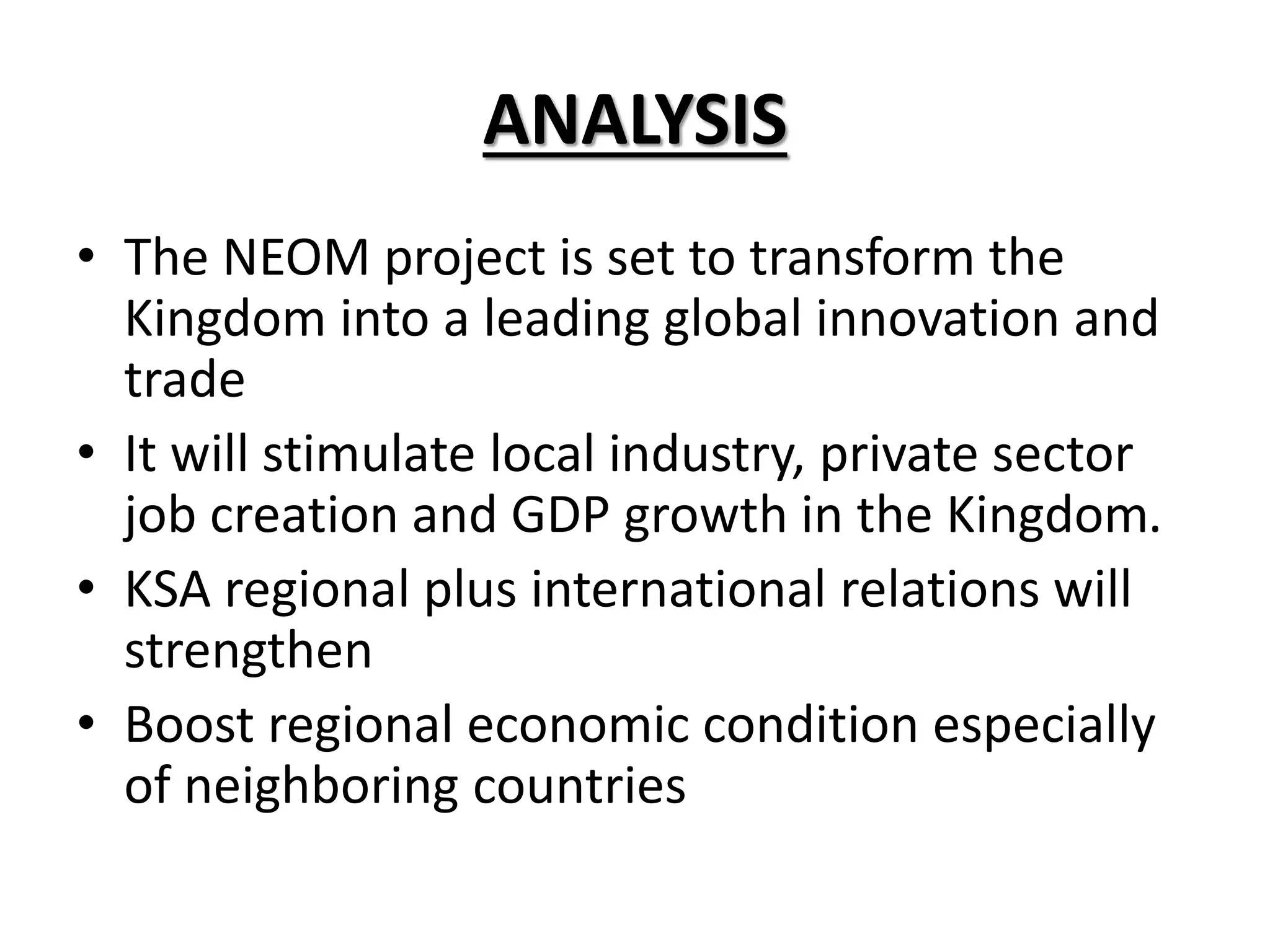 Neom-Saudi Arabia | PPTX