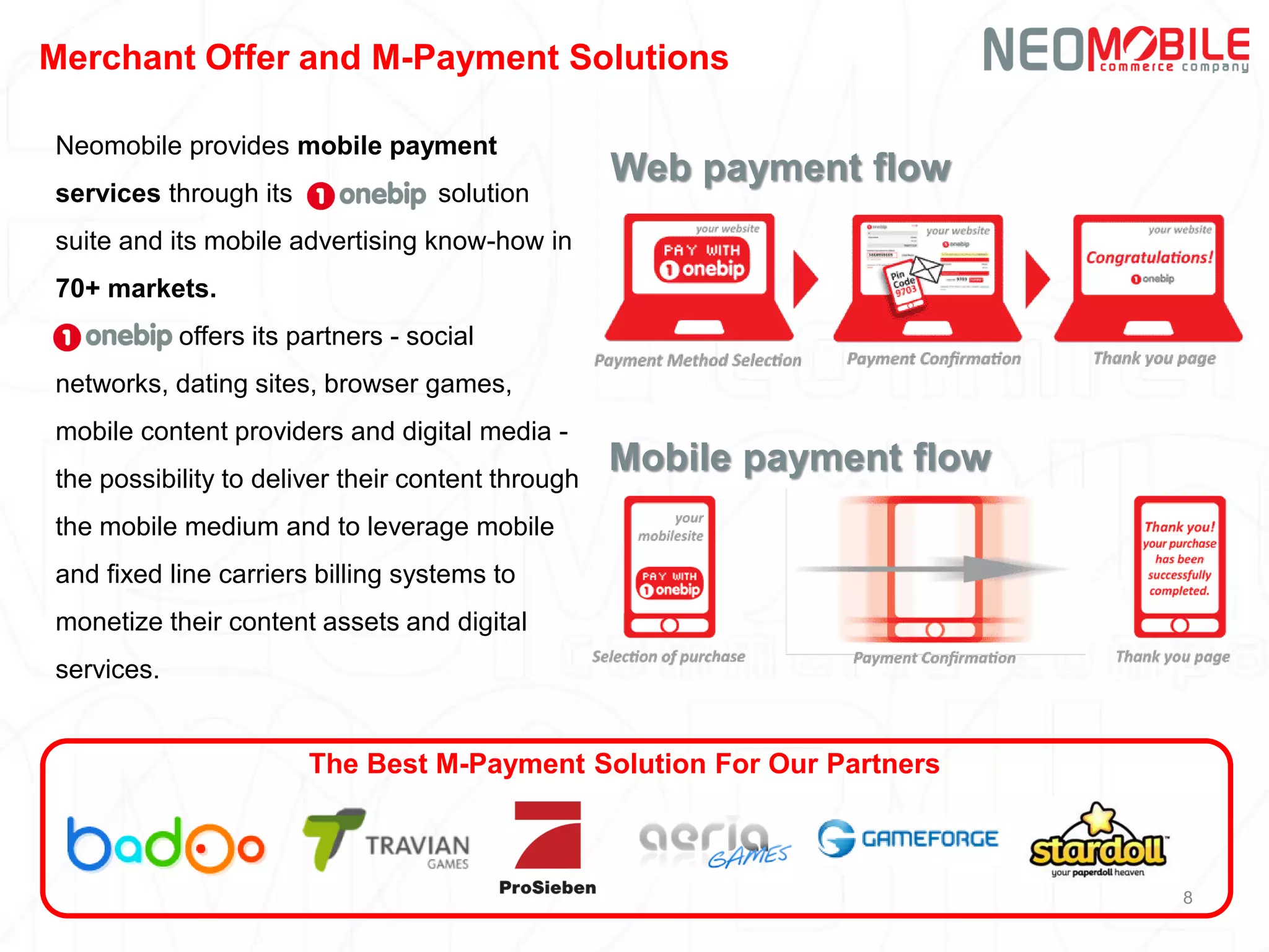 Neomobile company presentation | PDF