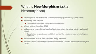 Neomorphism | PPT