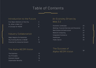 NEOM’s Futuristic Epitomization of Web 3.0 by Cosdec Alpha | PPT