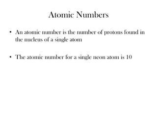 Neon Element Project Ideas