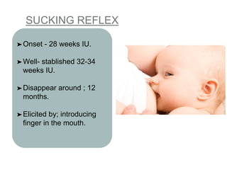 NEONATAL REFLEXES | PPTX
