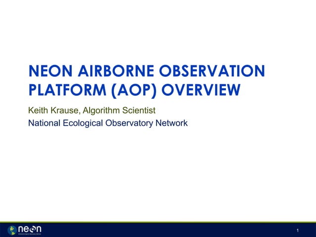NEON Airborne Operations | PPT