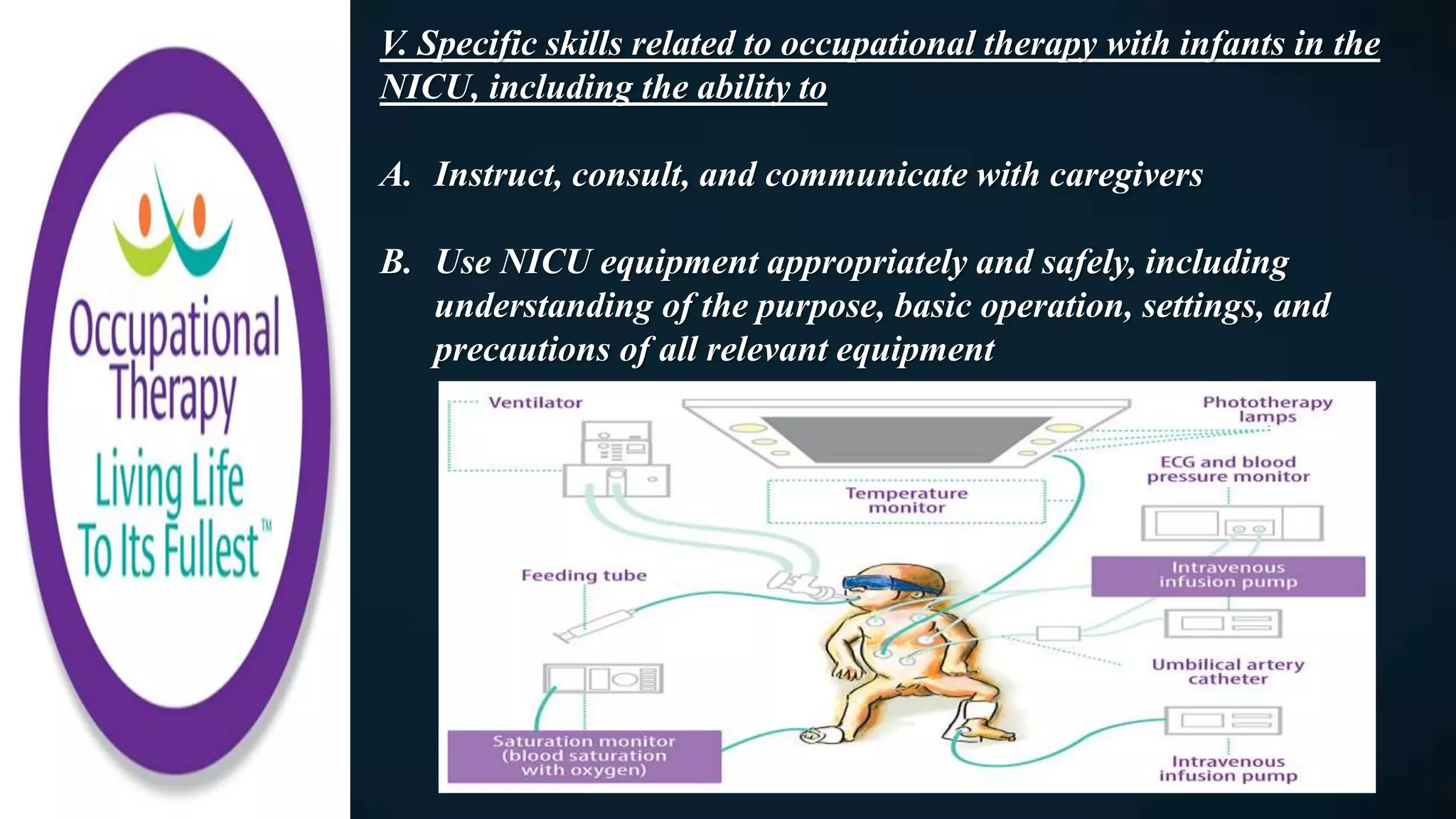 Occupational Therapy Practice in the Neonatal Intensive Care Unit | PPTX