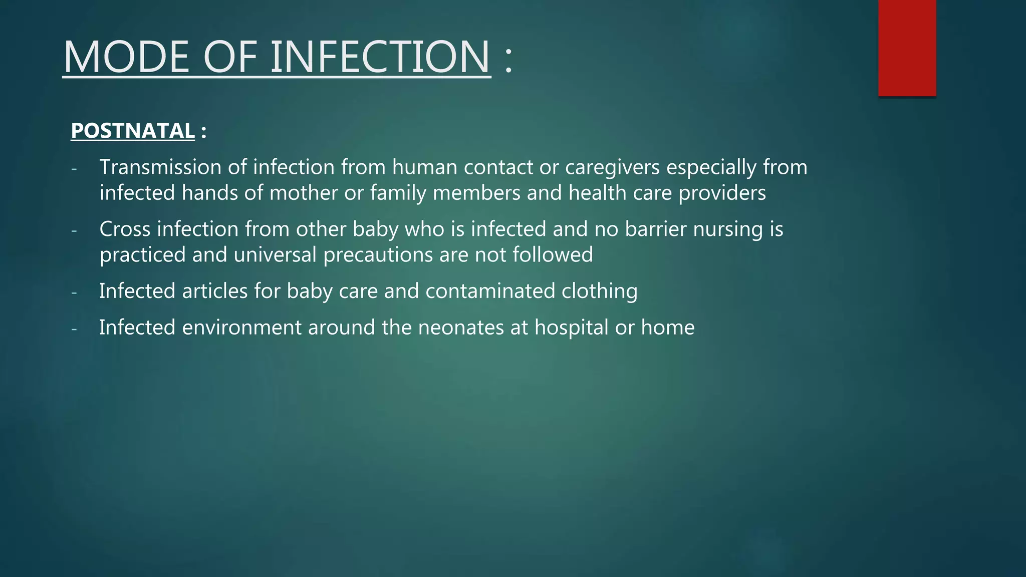 Neonatal Infections | PPTX