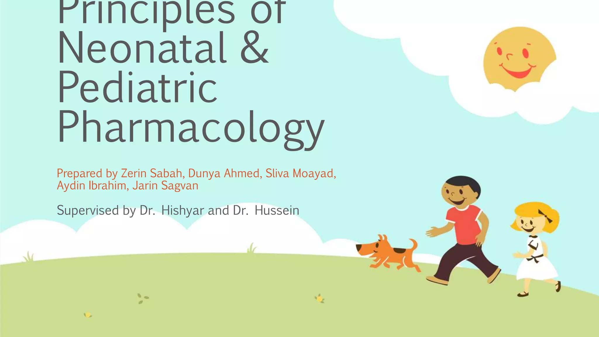 Neonatal pediatric-pharmacology | PPTX