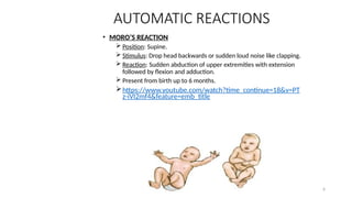 NEONATAL -PRIMITIVE -REFLEXES- Evaluation and Clinical Interpretation.pptx