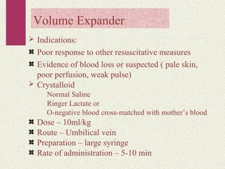 Neonatal resuscitation | PPT