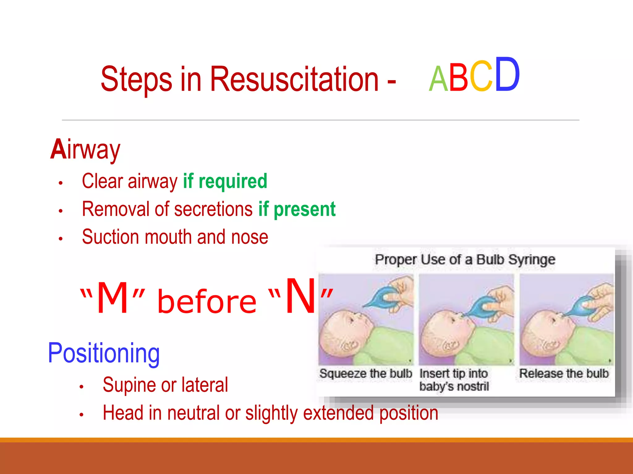 Neonatal resuscitation | PPT