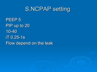 Neonatal Ventilation | PPT