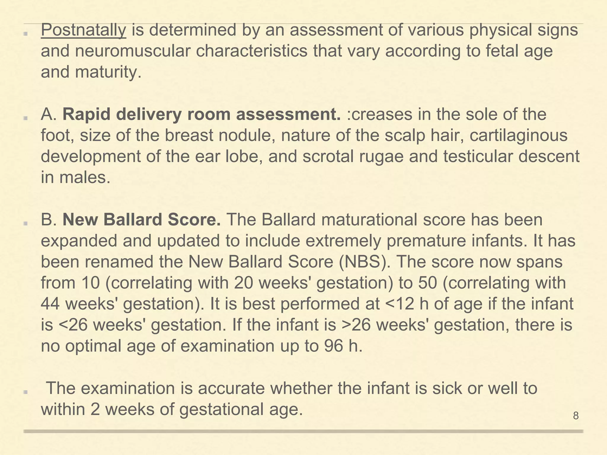 Neonatal examination | PPTX