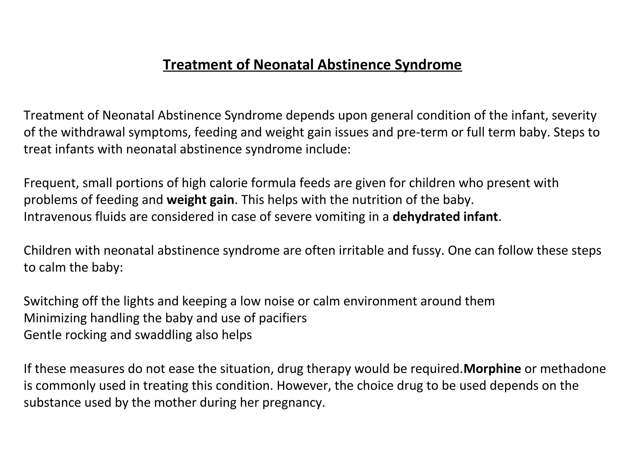 Neonatal abstinence syndrome | PPT