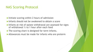 Neonatal abstinence syndrome | PPTX
