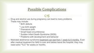 Neonatal abstinence syndrome | PPTX