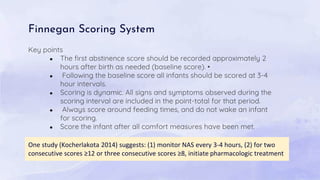 Neonatal Abstinence Syndrome - pptx | PPTX
