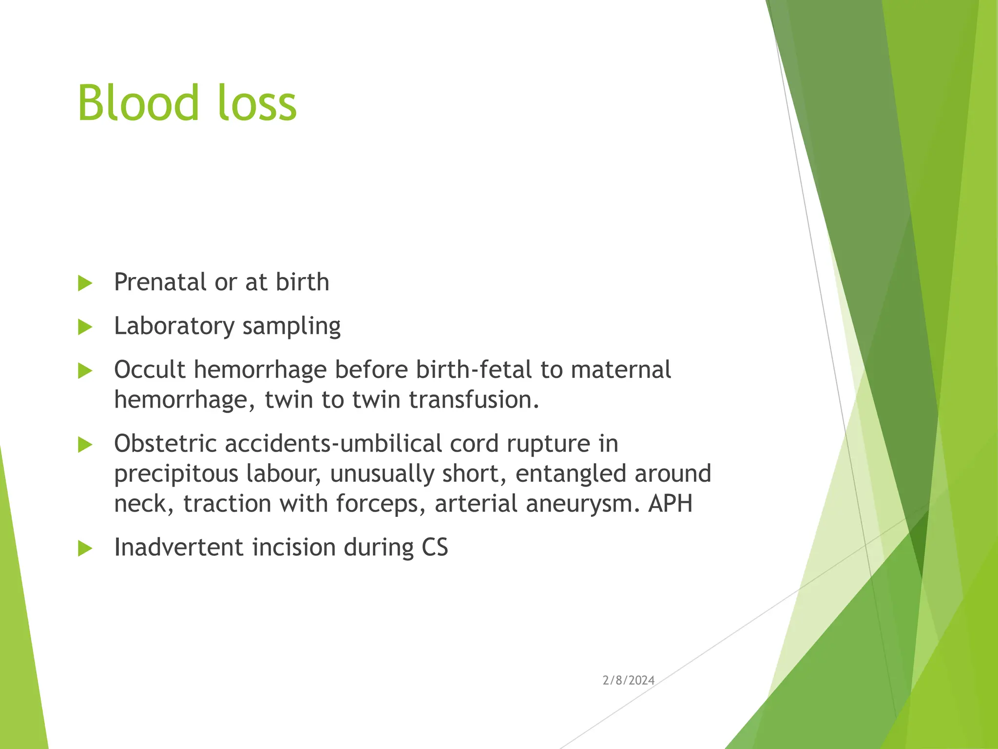 NEONATAL ANAEMIA.pptx under child health | PPTX