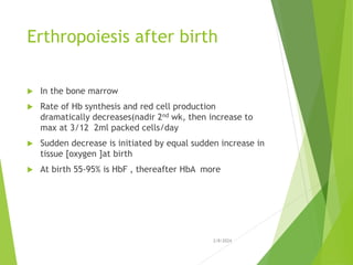 NEONATAL ANAEMIA.pptx under child health | PPTX | Blood Disorders ...