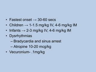 Neonatal and paediatric anaesthesia | PPTX