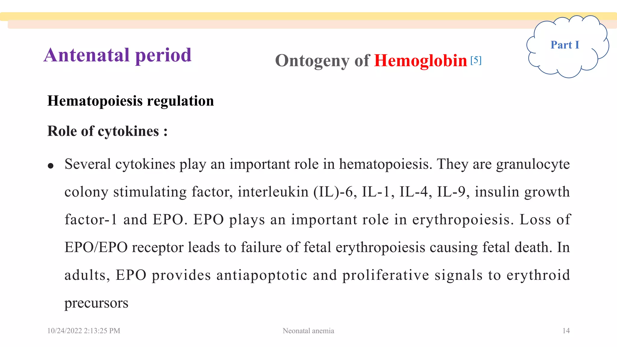 Neonatal anaemia: overview of pathophysiology, clinical approaches and ...