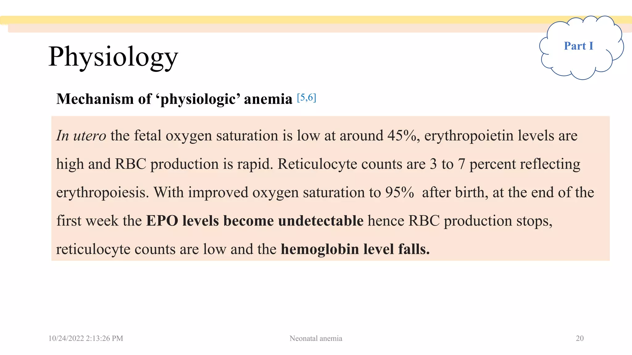 Neonatal anaemia: overview of pathophysiology, clinical approaches and ...