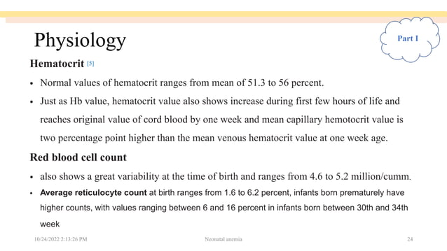 Neonatal anaemia: overview of pathophysiology, clinical approaches and ...